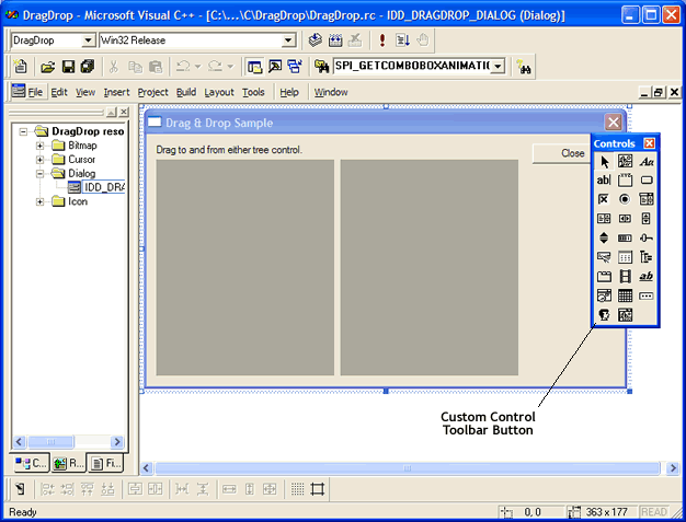 Creating a Dialog Resource with Visual C++